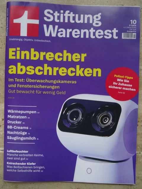 STIFTUNG WARENTEST TEST Heft Oktober 2025 NEU EUR 2,50 - PicClick DE