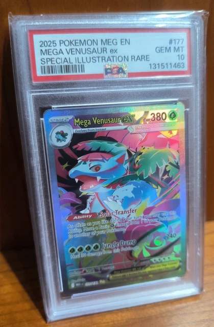 POKEMON MEGA VENUSAUR – Custom Proxy Card – No Oficial – Fan Made ...