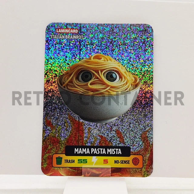 LAMINCARD ITALIAN BRAINROT DIRAMIX Cards 2025 - HOLO 152 Mama Pasta ...
