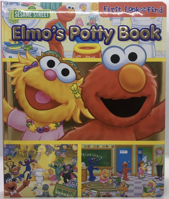 SESAME STREET : Elmo's Potty Book (First Look and Find) par Brannon ...