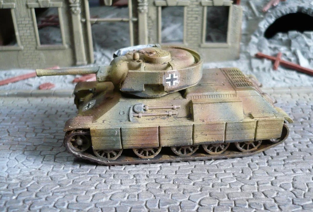 WEHRMACHT- BEUTEPANZER T-34 Pzkpfw 747 (r) 1:87 HO gebaut&bemalt EUR 10 ...
