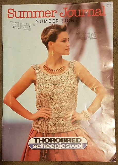 KNITTING PATTERN - Thorobred Summer Journal No, 8 (657) £1.84 - PicClick UK