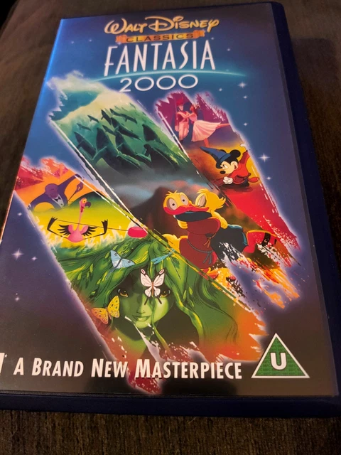 VHS VIDEO - Disney - Fantasia 2000 £9.00 - PicClick UK