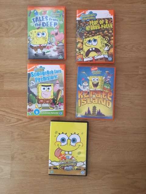 SPONGEBOB SQUAREPANTS DVDS £11.12 - PicClick UK
