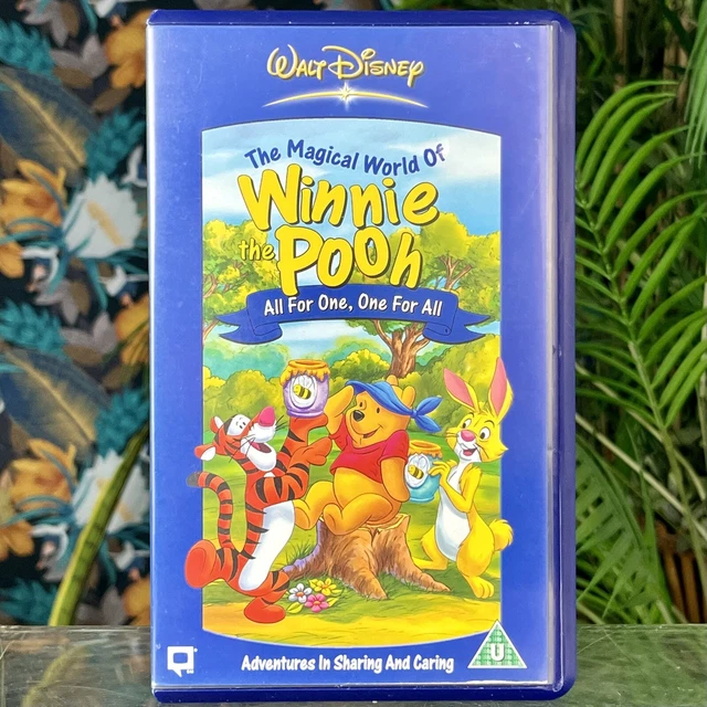 DISNEY MAGICAL WORLD WINNIE THE POOH - ALL FOR ONE ONE FOR ALL VHS ...