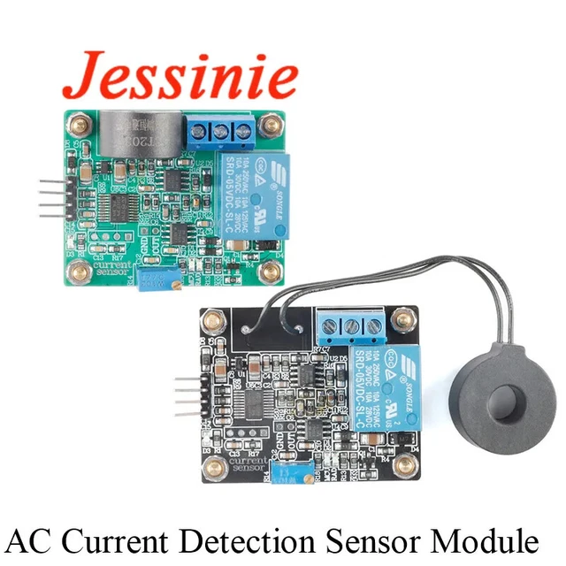 AC CURRENT DETECTION Sensor Module 5V 10A 20A Overcurrent Switch $13.82 ...