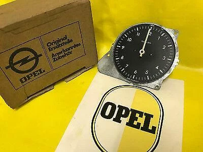 NEU ORIGINAL OPEL Uhr im Tacho Rekord D Commodre B Zeituhr VDO Made in ...