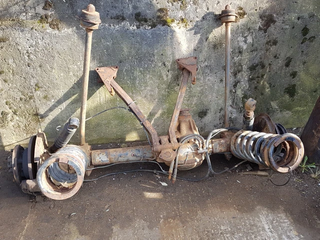 LAND ROVER DEFENDER Td5 Tdci PUMA 110 REAR axle complete abs upgrade ...