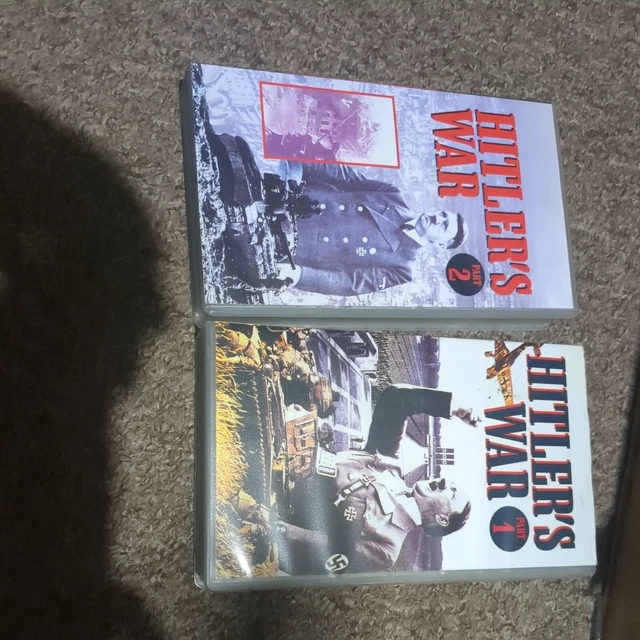 HITLER'S WAR PART 1 And 2 VHS £5.25 - PicClick UK