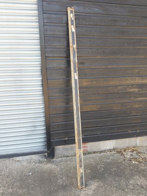 LARGE METAL END industrial pallet racking beams x 12 metal bars £99.00 ...