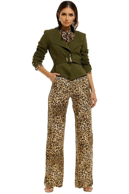 GINGER AND SMART Advocate Cropped Jacket in Khaki Size 10 AU EUR 122,81 ...