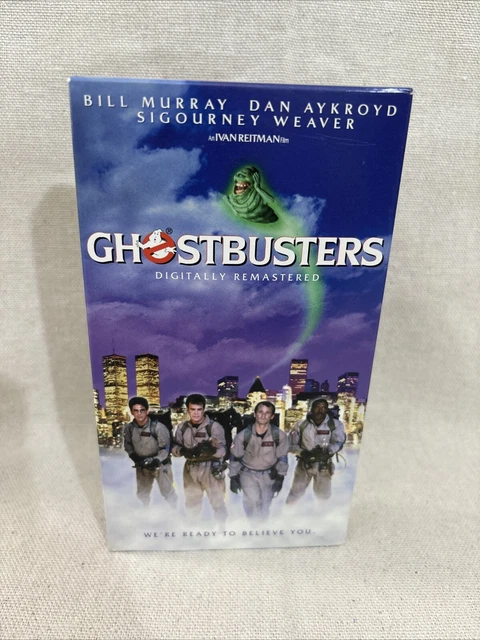 GHOSTBUSTERS DIGITALLY REMASTERED VHS tape 1999 Bill Murray Dan Aykroyd ...