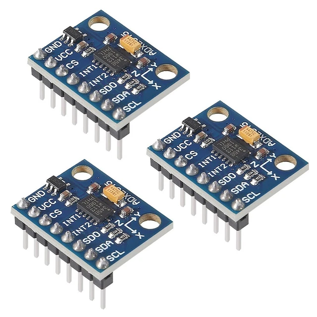 3PCS FOR GY291 For ADXL345 3 Axis Accelerometer Tilt Module For IIC SPI £4.26 - PicClick UK