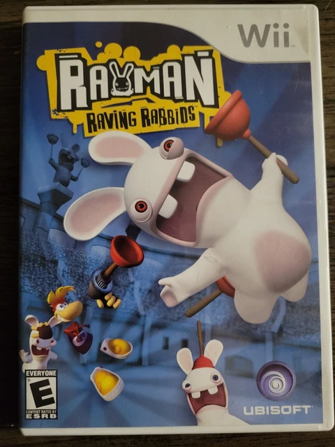 RAYMAN RAVING RABBIDS (Nintendo Wii, 2006) CIB Complete £4.74 - PicClick UK