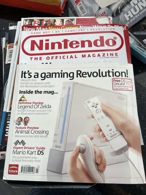 40 OFFICIAL NINTENDO Magazine Bundle Selection Of Issues Inc Issue 1 ...