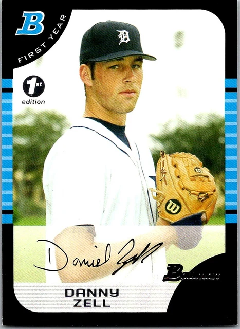 2005 BOWMAN 1ÈRE édition Danny Zell Detroit Tigers #231 EUR 1,96 ...