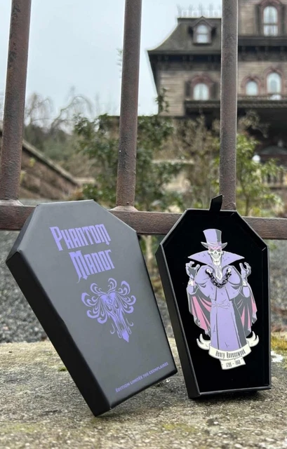 DISNEY HENRY RAVENSWOOD Phantom Manor The 700 Jumbo Pin, Disneyland ...