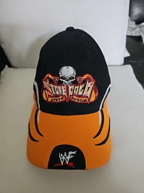 WWF STONE COLD Steve Austin Cap Vintage 2001 Unworn 56cm Wrestling £34. ...