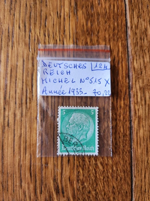 DEUTSCHES REICH MICHEL N ° 515X Année 1933 EUR 70,22 - PicClick FR