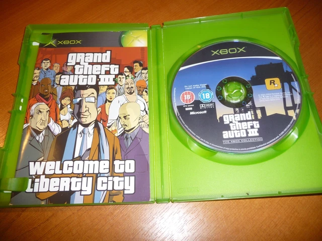 GRAND THEFT AUTO 3 III - The Xbox Collection - Complete - TESTED AND ...
