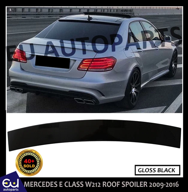 FOR MERCEDES E Class W212 Rear Window Roof Spoiler Amg Style Gloss ...