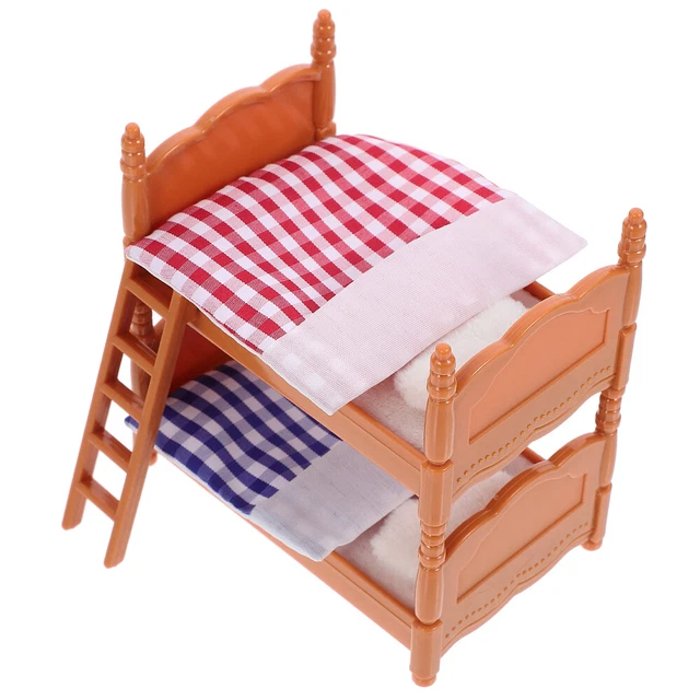 LIT SUPERPOSÉ DE Poupée Modèle Scène Miniature Maison Enfant EUR 11,68 - PicClick FR