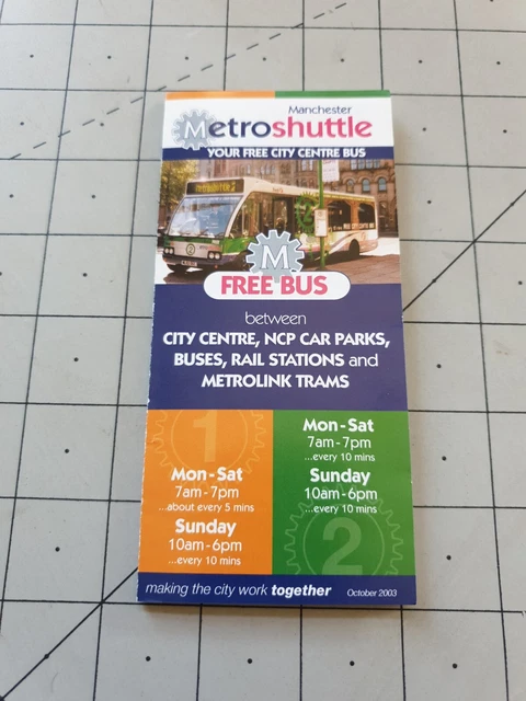 Manchester Bus Route Maps FOR SALE! - PicClick UK