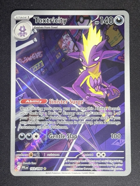 TOXTRICITY 103/094 PHANTASMAL Flames Pokemon Card TCG £10.04 - PicClick UK