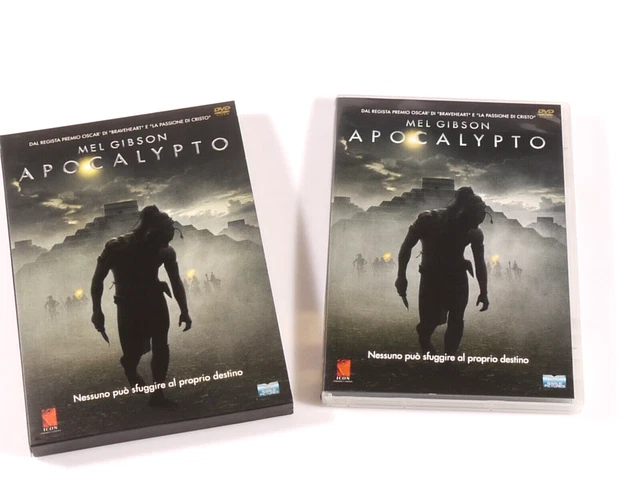 PRL) DVD VIDEO Apocalypto Mel Gibson Movie Film Cinema Maya Yucateco ...
