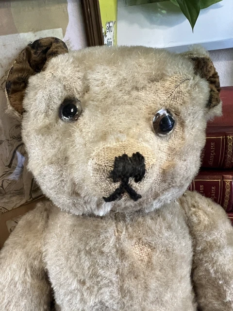OURS PELUCHE ANCIEN Articulé & Jouet & Jeux & Collection Antique Teddy ...