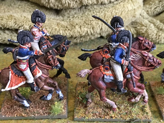 28MM PERRY MINIATURES Napoleonic light cavalry x12. Hard plastic. £85. ...