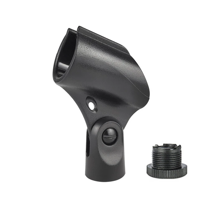 SUPPORT CLIP MICROPHONE polyvalent avec fil standard taille pour n ...