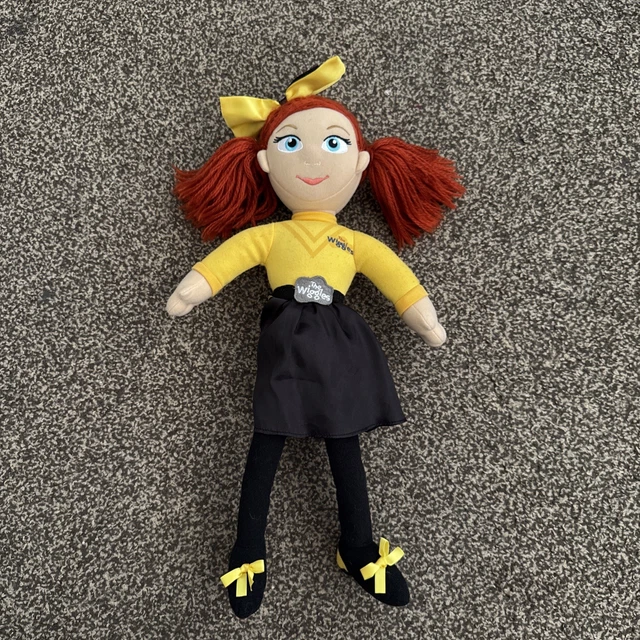 THE WIGGLES EMMA Wiggle 19” Plush Soft Toy Rag Doll Stuffed Teddy Rare ...