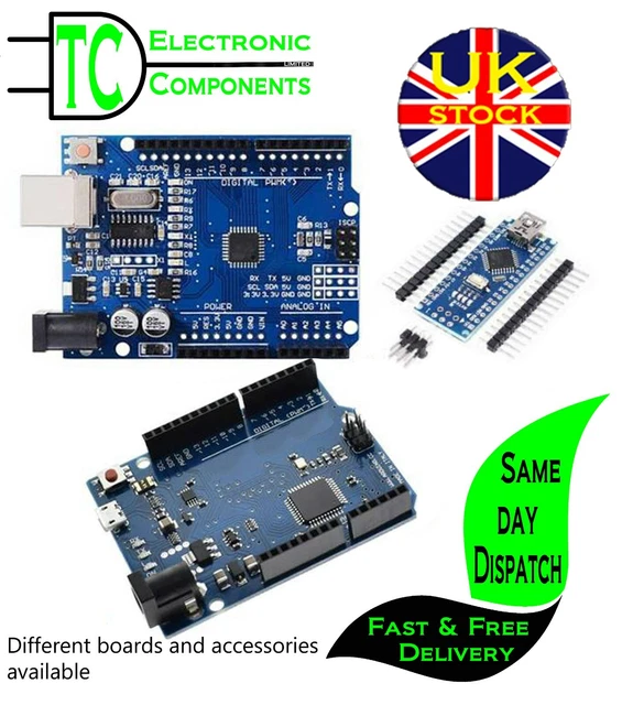 COMPATIBLE WITH ARDUINO Uno Leonardo Pro mini Nano ATMEGA328 ...