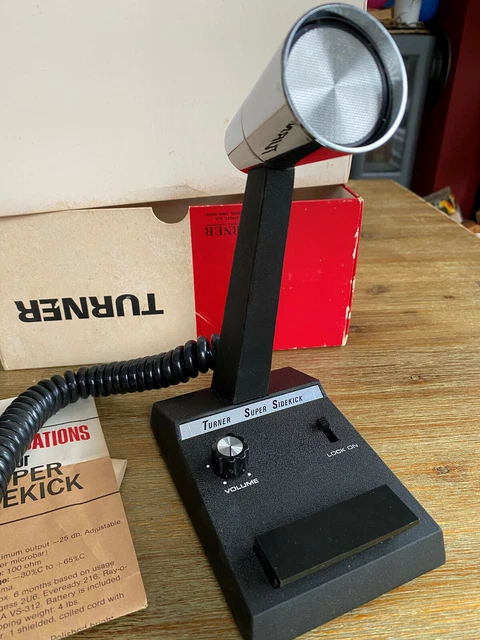 TURNER SUPER SIDEKICK - Mikrofon SSK - Standmikrofon NEU EUR 156,00 ...