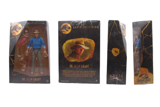 JURASSIC PARK AMBER Collection Dr. Alan Grant New Original Packaging in ...