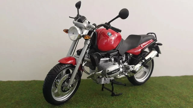 MOTO BMW R 1100 R rouge échelle 1/10 fabric MAISTO 31601 miniature de collection EUR 90,00 ...