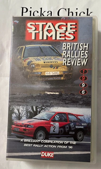 STAGE TIMES 1996 British Rally Review, VHS Tape £9.99 - PicClick UK
