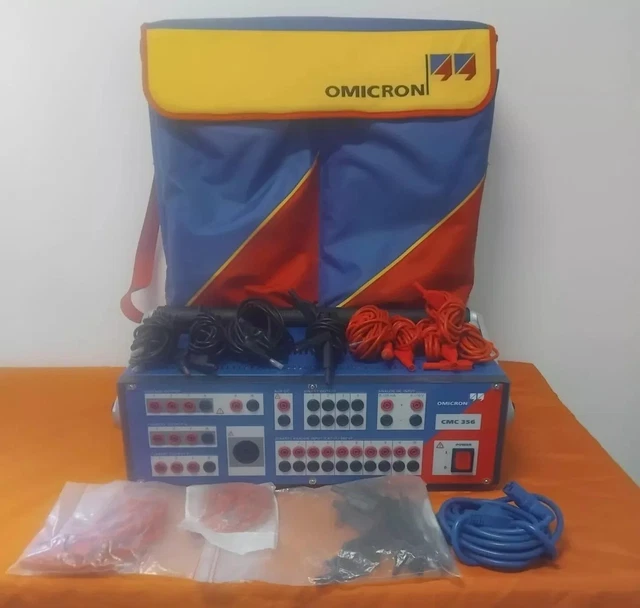 OMICRON CMC 356 Universal Relay Test Set and Commissioning Tool EUR 3. ...