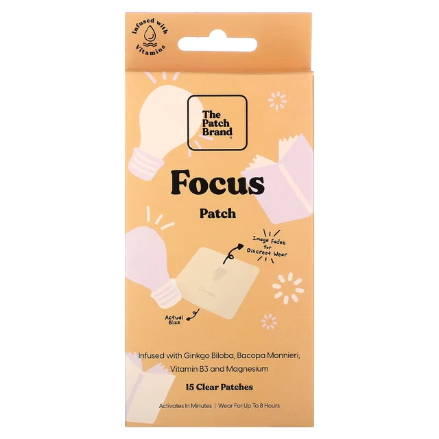 [£15] THE PATCH Brand, Focus Patch, 15 Clear Patches £11.04 - PicClick UK