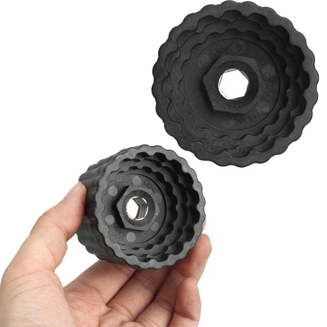 BIKE BOTTOM BRACKET Tool with 16 Notched Cups for BBR60 BB9100 and For FSA 386 £12.79 - PicClick UK