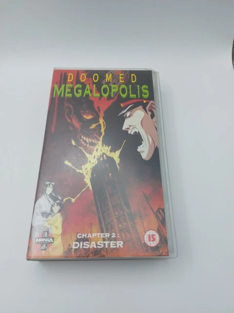 DOOMED MEGALOPOLIS MANGA VHS chapter 2 Disaster £50.00 - PicClick UK