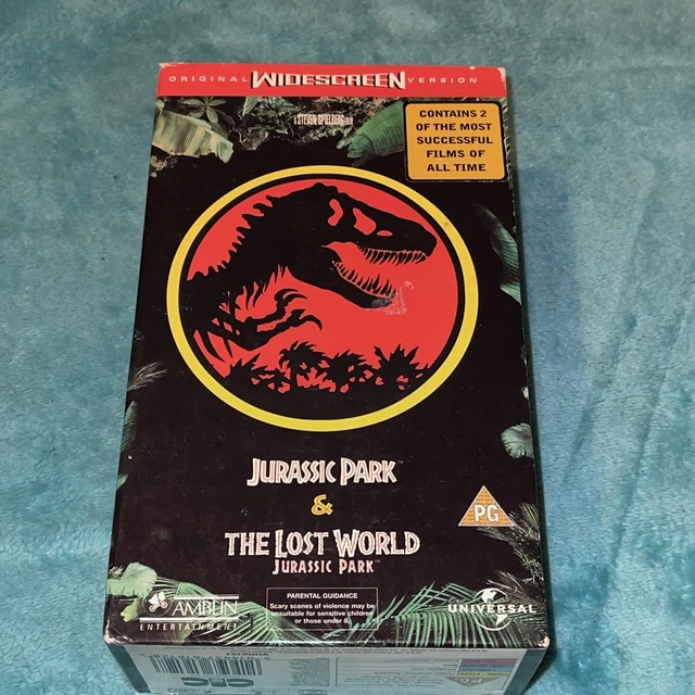 JURASSIC PARK & The Lost World Vhs Video Boxset Widescreen Versions EUR 11,53 - PicClick IT