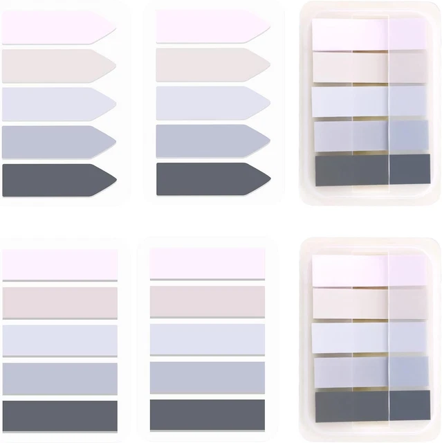 600 PZ SCHEDE Di Indicizzazione Adesivi, Schede Adesivi Scrivibili ...