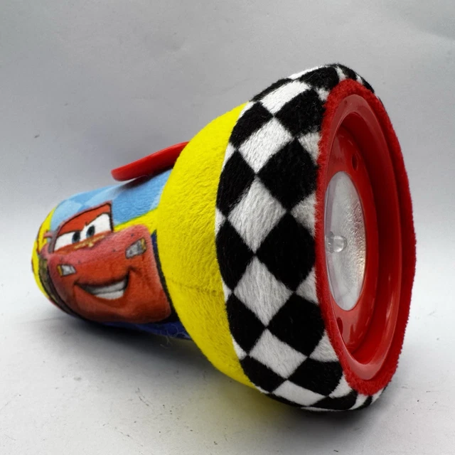DISNEY PIXAR CARS Lightning McQueen Go Glow Night Light Lamp Plush Soft ...