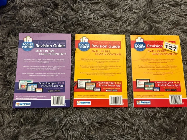 POCKET POSTERS: THE Pocket-Sized Revision Guide! GCSE Combined Science ...