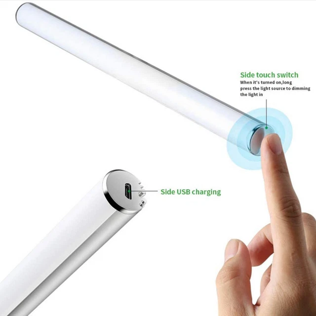 UNDER MIRROR LIGHT Touch Switch Stepless Dimming USB Charging Cabinet £16.04 - PicClick UK