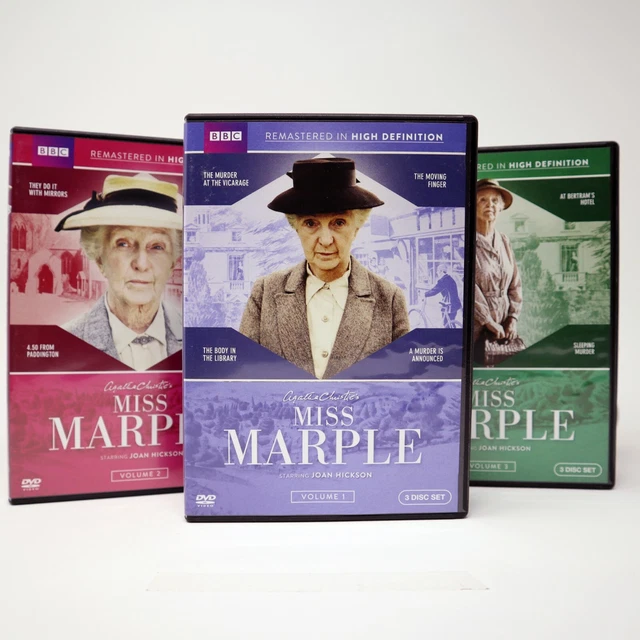 MISS MARPLE THE Complete Collection DVD Set - BBC Series - Region 1 $49 ...