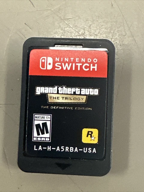 GRAND THEFT AUTO: The Trilogy -Definitive Edition (Nintendo Switch ...