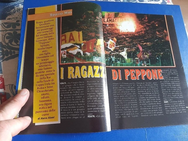 SUPERTIFO ULTRAS Aprile 1996 Frangia Ostile Roma E Vecchia Guardia ...